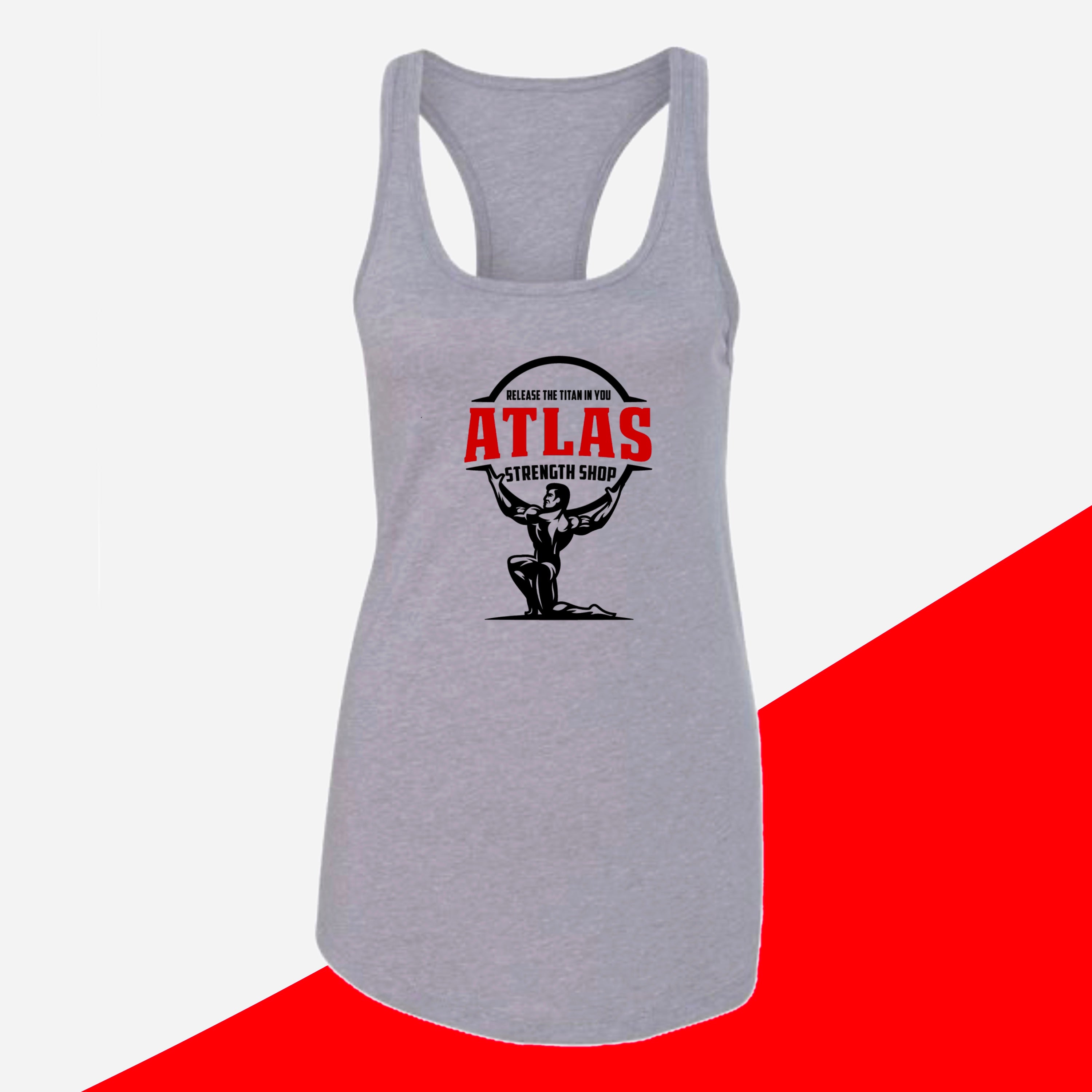 Atlas Logo Tank – AtlasStrengthShop